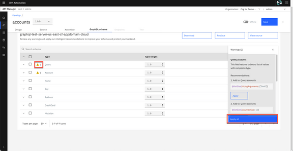 API Lifecycle Lab - Manage GraphQL API