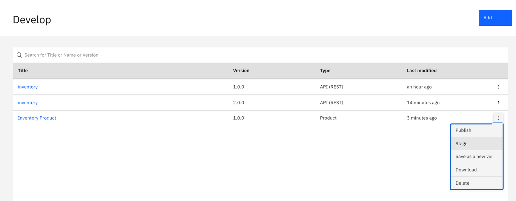 APIC Dev Jam Lab 4 - Use Lifecycle Controls to Version your API