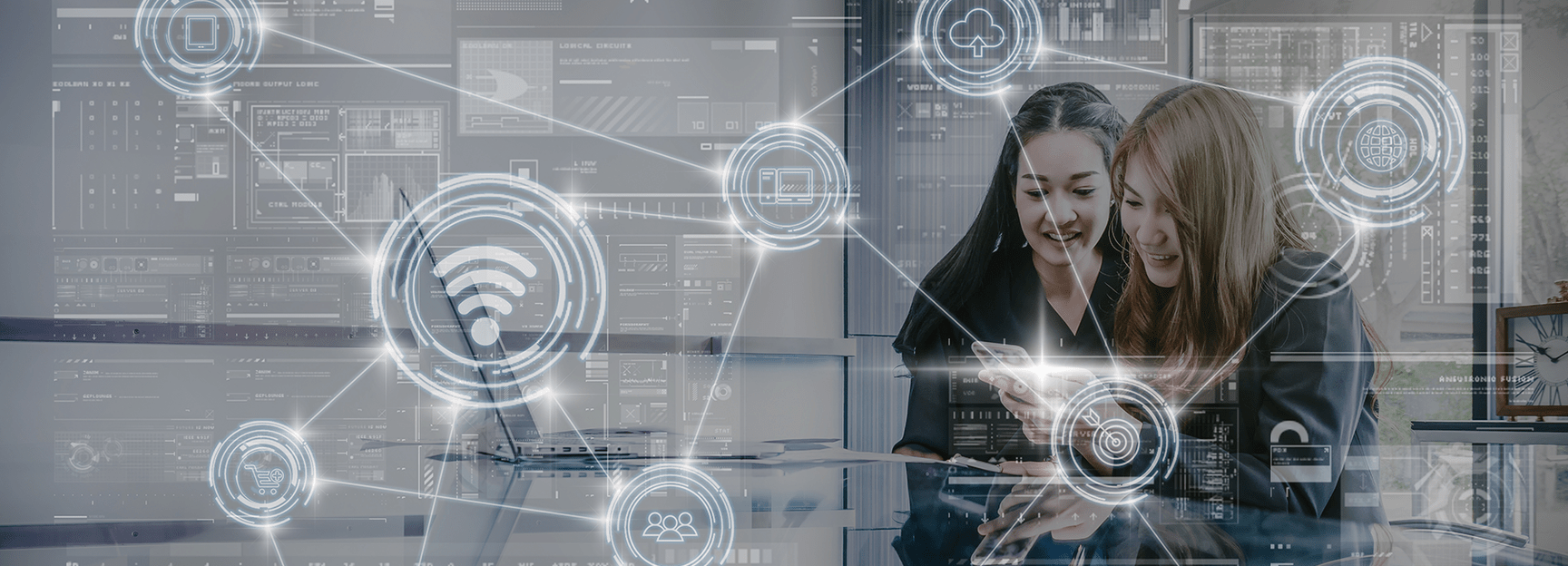 Access backend systems using APIs and Messaging