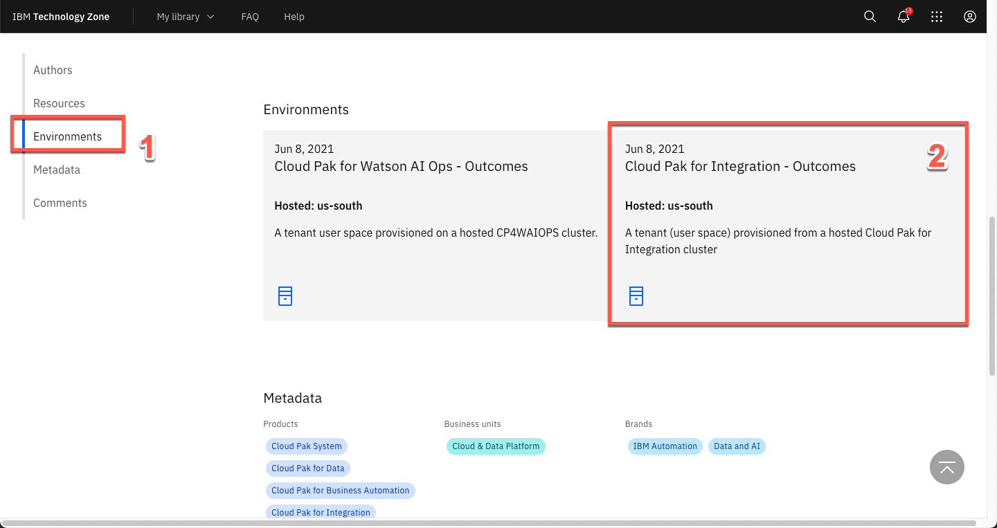 Requesting Access to Cloud Pak for Integration on ROKS