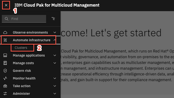 Lab 1 - Multicluster Management - ROKS